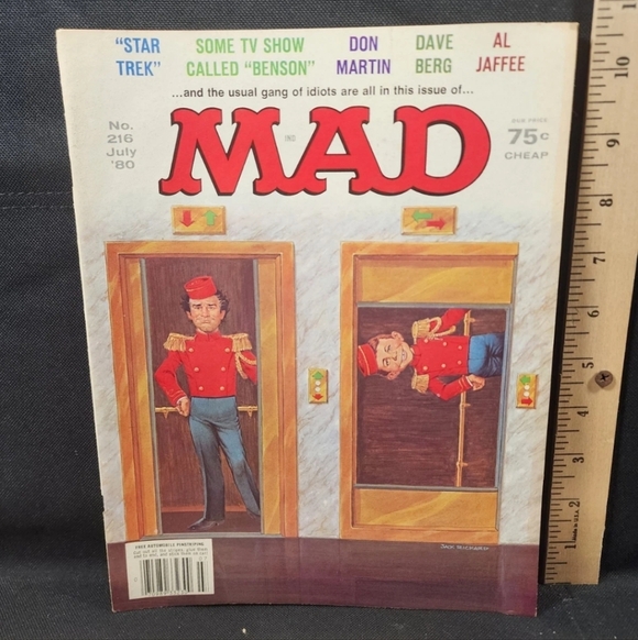 MAD Magazine | Accents | Vintage Mad Magazine 26 July 198 Al Jaffe ...